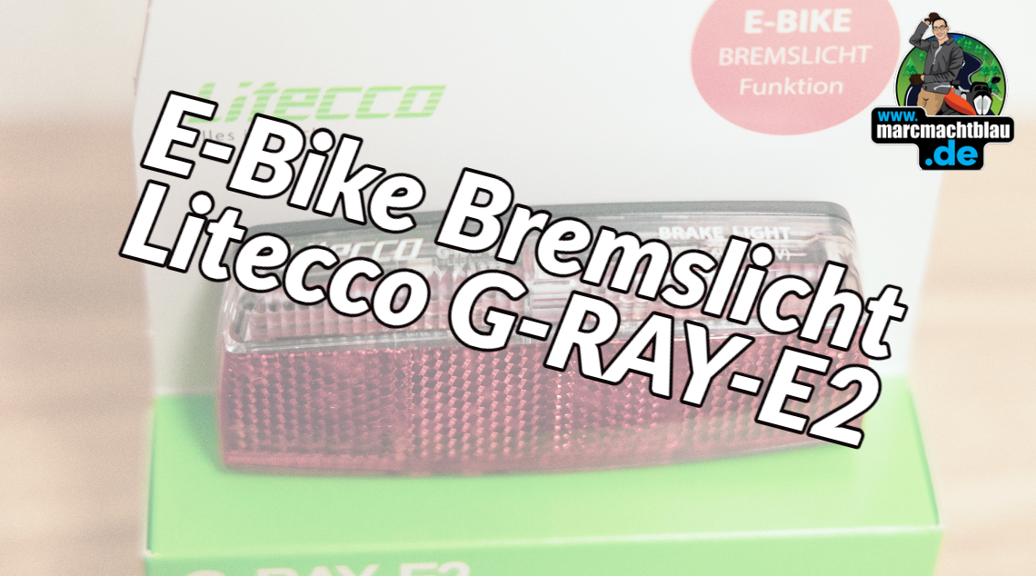 E-Bike, Pedelec Bremslicht Litecco G-RAY-E2 - Test